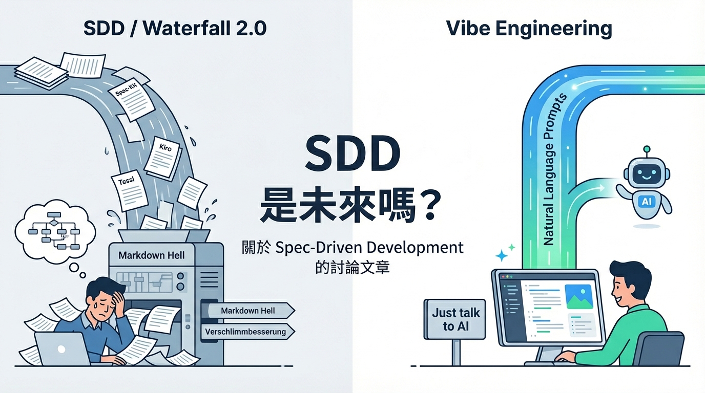 Spec-Driven Development(SDD) 的美好願景與殘酷現實 – ihower { blogging }